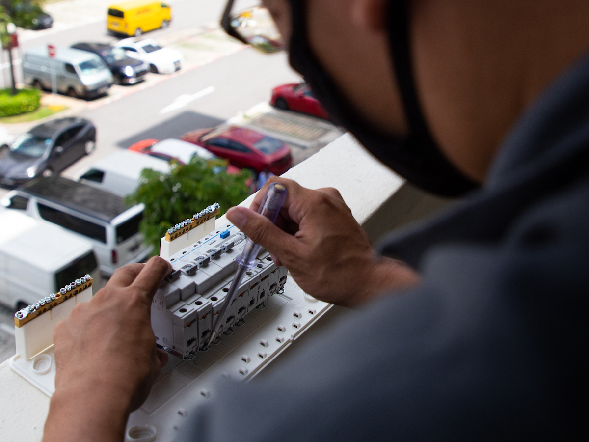 Distribution Board (DB) Box Electrical Panel Installation